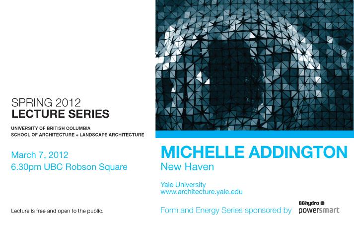 lecture : michelle addington – modern vancouver houses